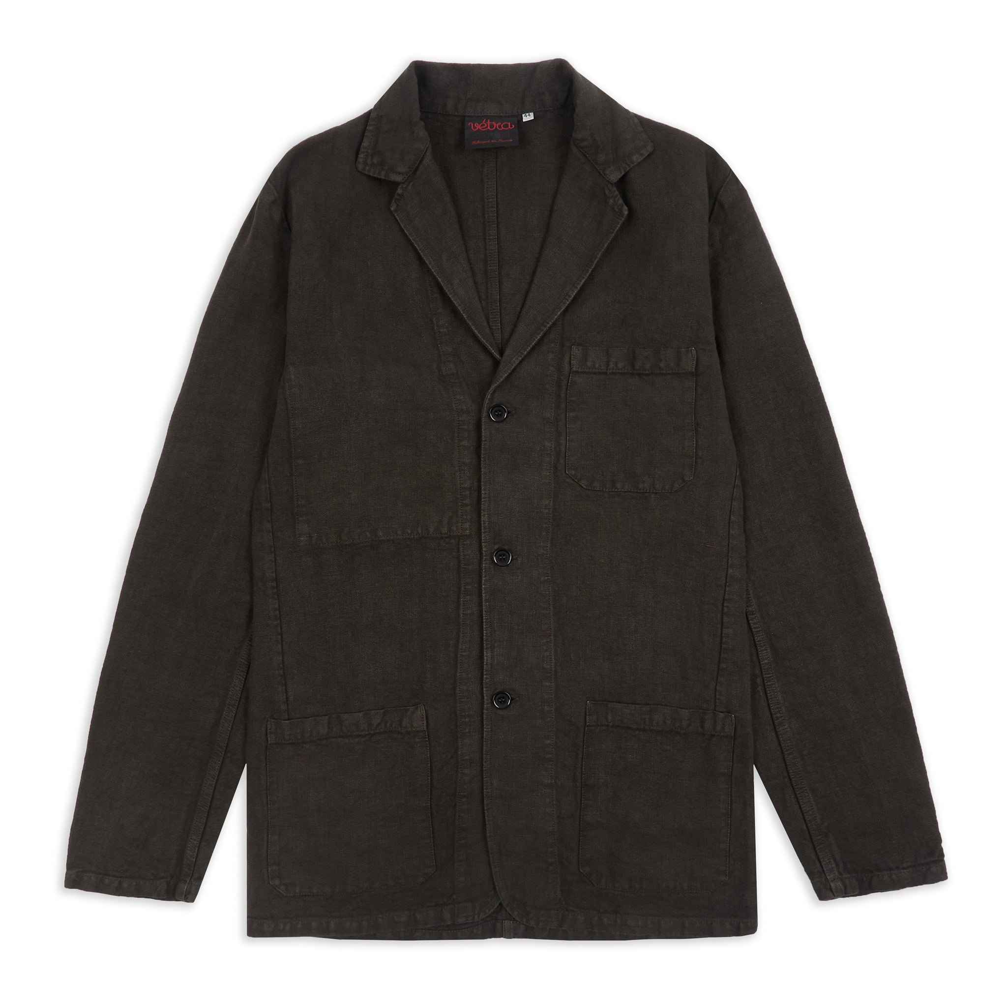 Heavy Linen Blazer - Elk